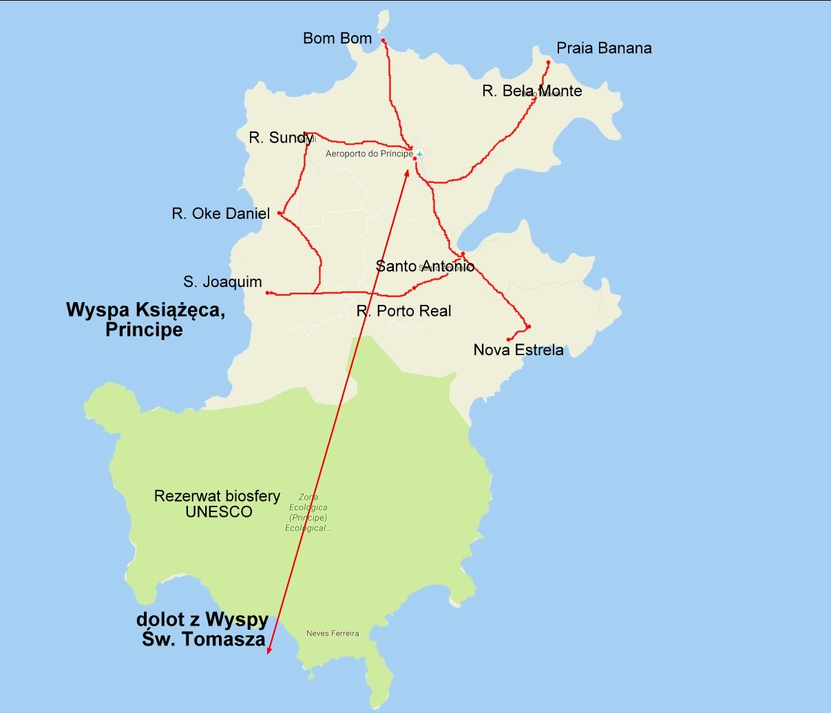 Wyspy Świętego Tomasza i Książęca, relacja z podróży oraz informacje ...