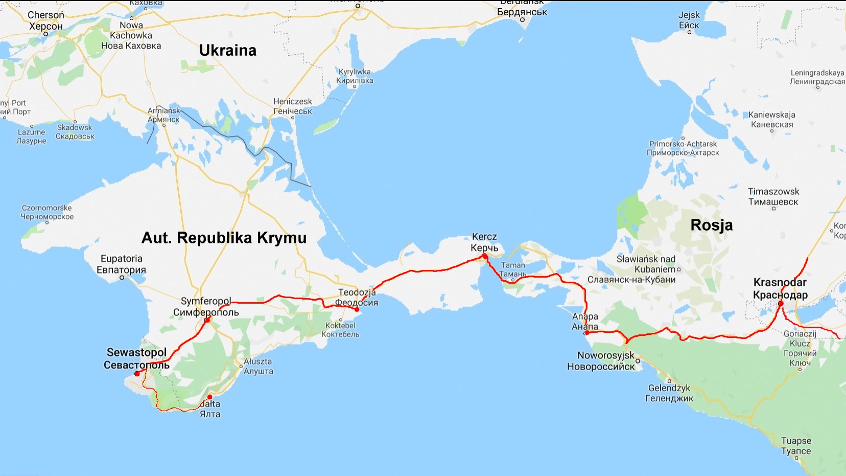 Krym, Autonomiczna Republika Krymu (Ukraina, Rosja) | Blog podróżniczy ...